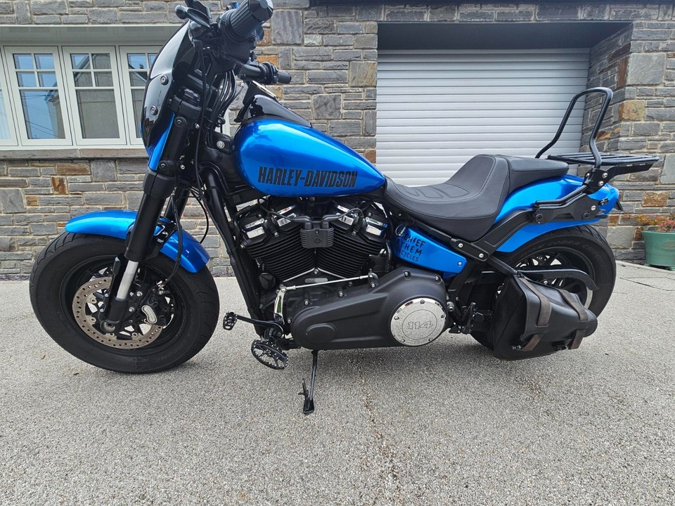 Harley-Davidson fat bob fxfbs 114 stage 2 custom 2018 | eBay UK