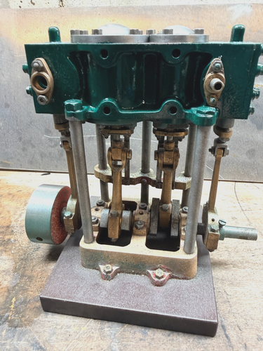 STUART TURNER COMPOUND LAUNCH TWIN ENGINE Live Steam Engine Project ...