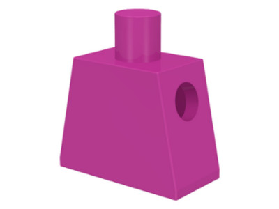 LEGO 973 DARK PINK Torso Plain | eBay