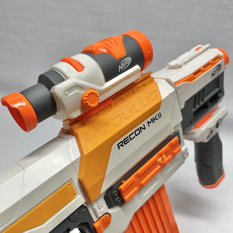 2015 Nerf Modulus Recon MKII Rifle Gun Blaster FULLY LOADED | eBay