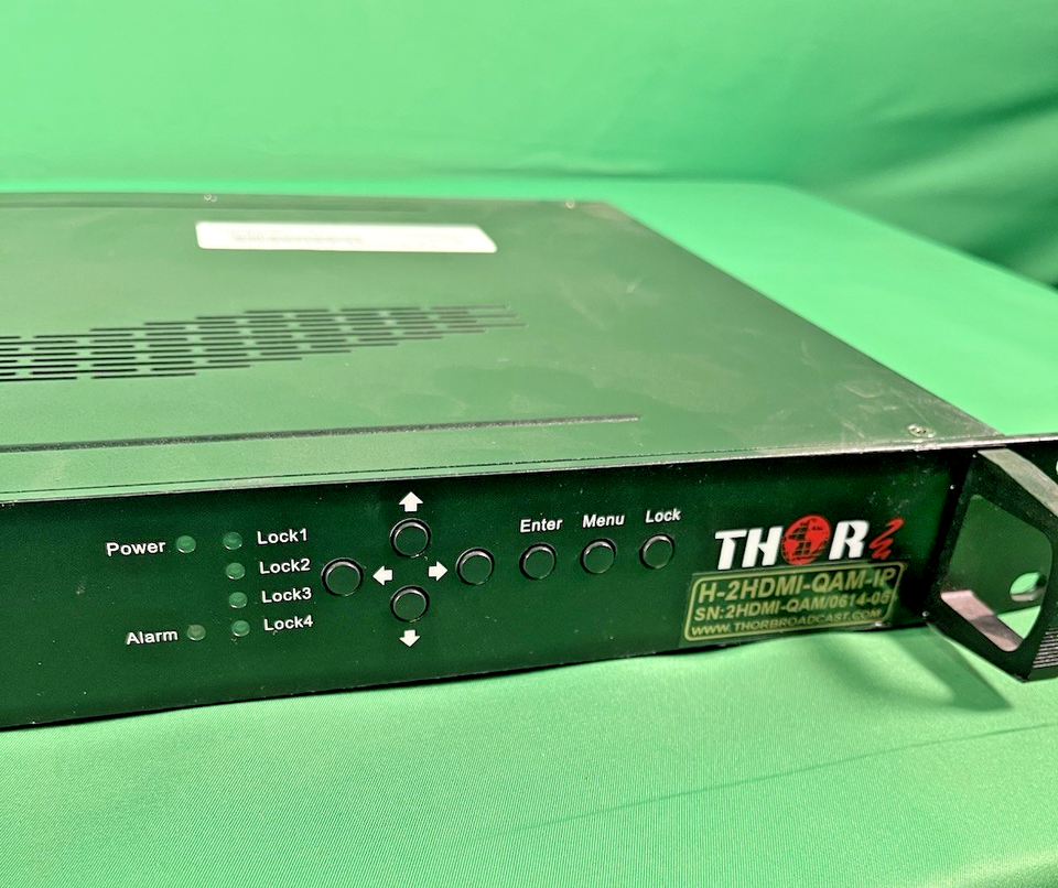 Thor H-2HDMI-QAM-IP 2-Channel HDMI Encoder & Modulator w/ IP + QAM ...