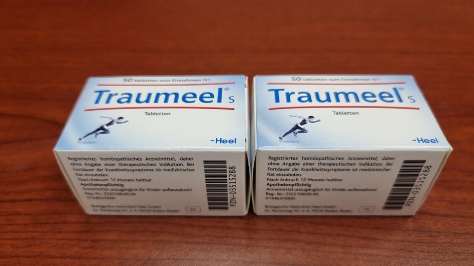 Traumeel S Heel Homeopathic Anti-Inflammatory 50 tablets Pack of 3 | eBay