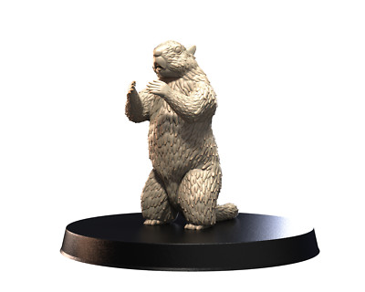 Dungeons & Dragons -HD Resin Print - Tiny Beast - Marmot, Groundhog ...