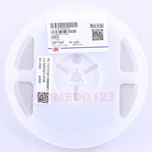 2000PCS/Reel 1210 10uF 50V Y5V ±20% 1210F106M500NT FH Ceramic ...