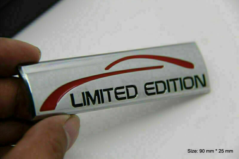 Limited Edition Chrom Emblem Badge auto aufkleber Sticker metall Neu ...