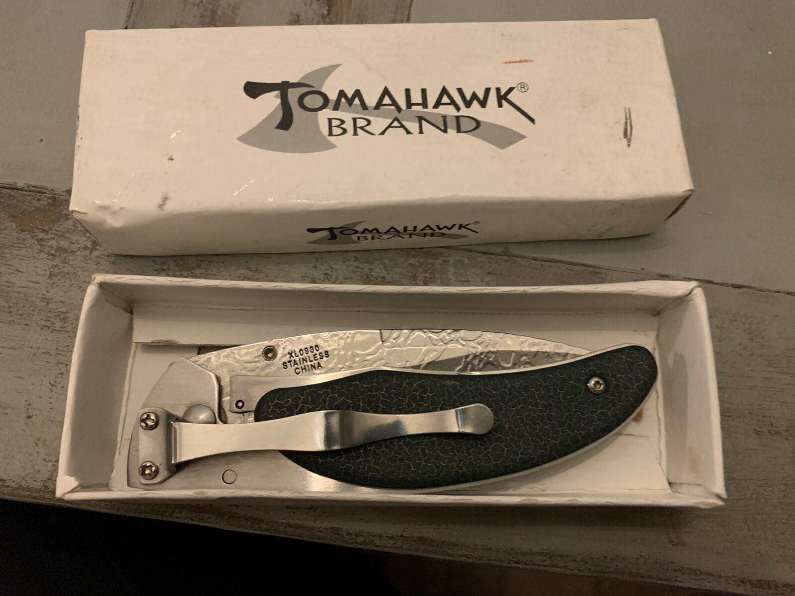 Tomahawk Brand Pocket Knife XLO830 Stainless blade | eBay