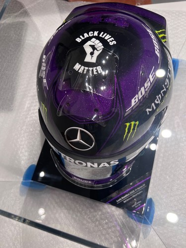 Lewis Hamilton 2020 signed bell replica helmet. 1 of 30 limited edition ...