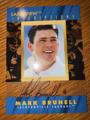 Mark Brunell Jaguars Redskins Autograph Auto | eBay