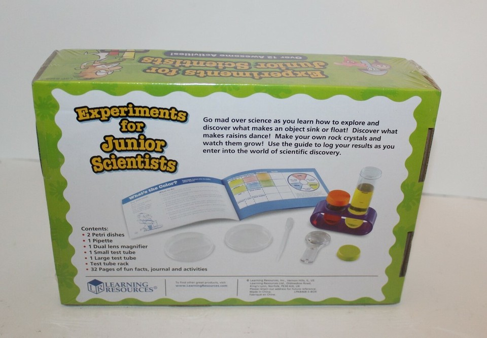 Experiments For Junior Scientists Brand New 5+ Over 12 Awesome ...