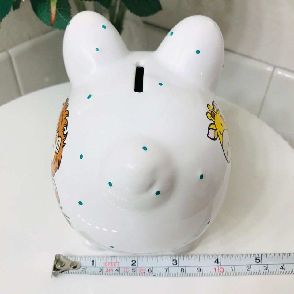 Gift Giant Animal Piggy Bank Money Cash Coins Savings Zoo Lion Tigger ...