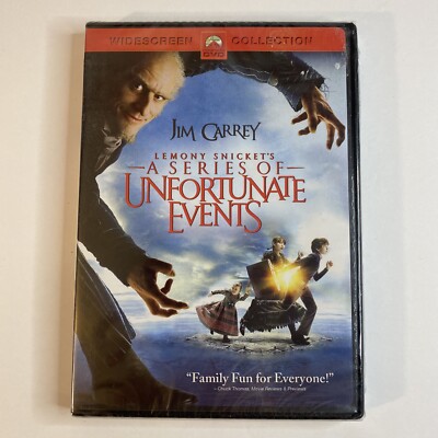 Lemony Snickets A Series of Unfortunate Events (DVD, 2005) Jim Carrey ...