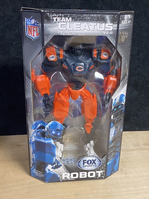 NFL Chicago Bears Fox Sports 10" Robot Team Cleatus Action Figure 2008 ...