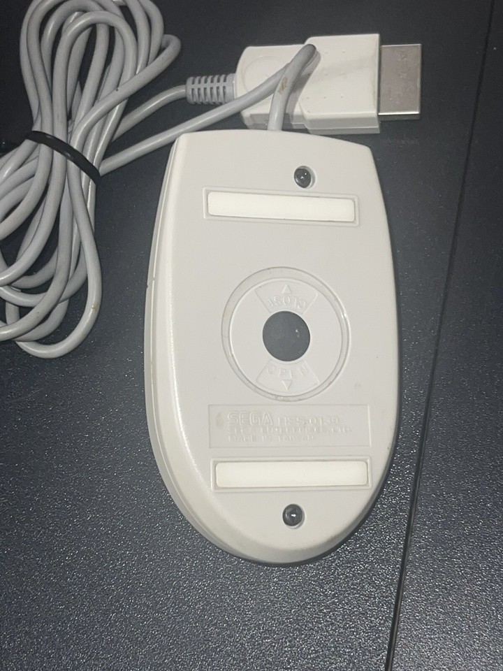 Sega Saturn Shuttle Mouse white HSS-0139[No Mouse pad]. JAPAN. SEGA US ...