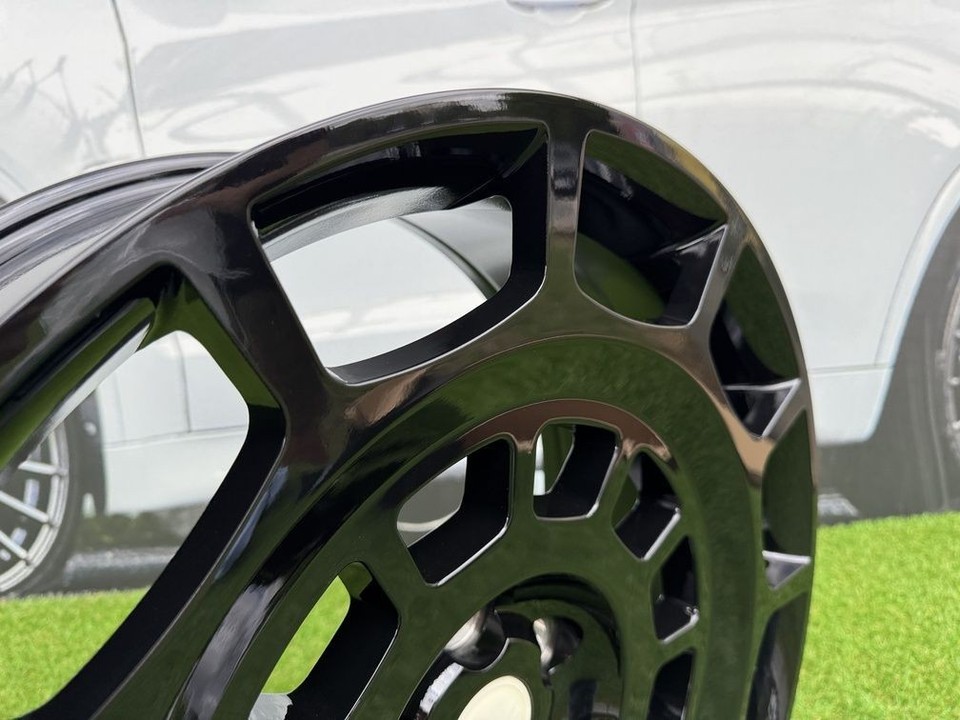 4X 22" 5X120 Black Gloss Octa Style Wheels Fits For: Range Rover ...