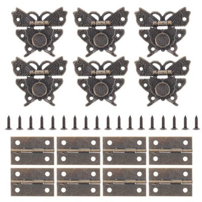 1 Set Gift Box Hinge Buckles Jewelry Box Hinge Parts Jewelry Box Hinges ...