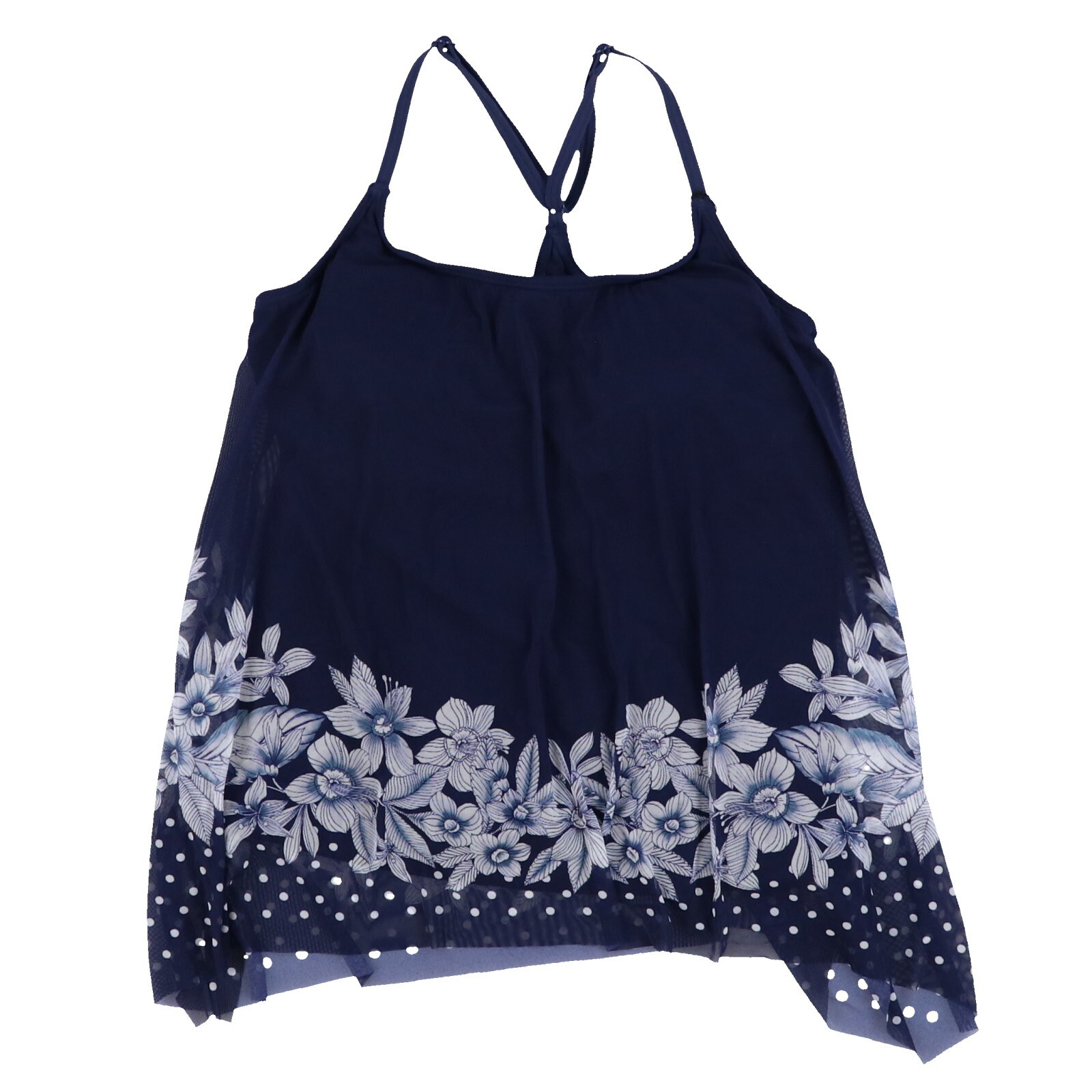 Coco Reef Womens Tankini Top Current Mesh Layer Underwire Bathing Suit ...