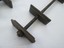 Victorian style Cast Iron Radiator Retaining Wall Stay anchor Fixing ...