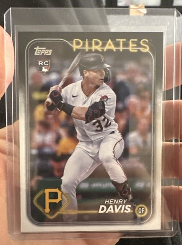 2024 Topps Série 1 HENRY DAVIS Rookie Card RC #295 Pirates | eBay