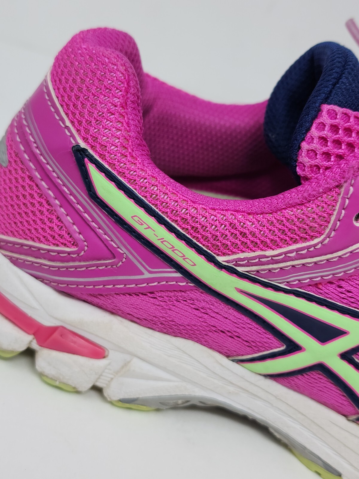 Asics Womens 5 Gt-1000 Bright Pink Running Shoes C558… - Gem