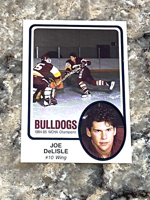 1985-86 Minnesota Duluth Bulldogs Joe DeLisle #29 Tim & Larry's Sports ...