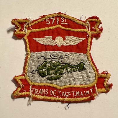 Vietnam War Original 571st Transportation Detachment Patch Theatre Made ...