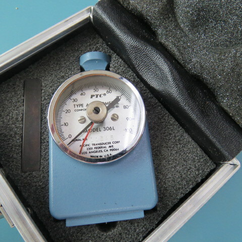 PTC 306L Qty of 1 per Lot "A" Scale Durometer, Heat-treated, high ...