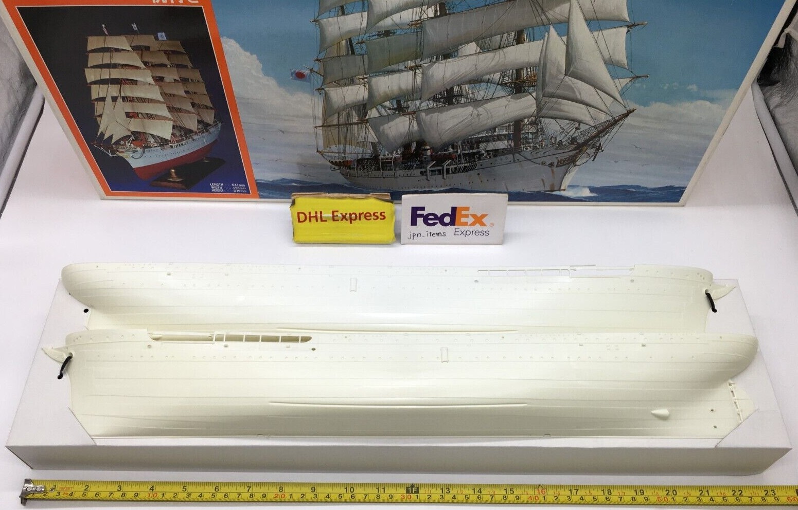 Imai 1/150 Japan Nippon Maru Sailing Ship Vintage Plastic Model Kit ...