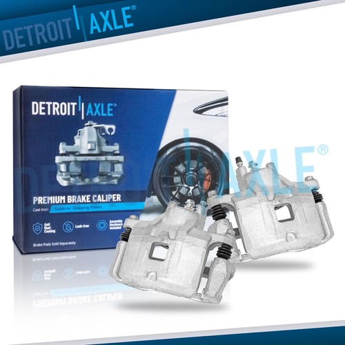 Front Brake Calipers w/Brackets for Mitsubishi ASX Lancer Outlander ...