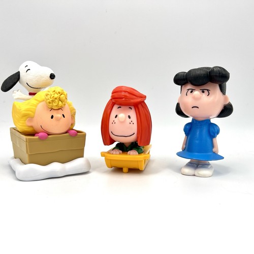 2015 Peanuts Movie Sally Snoopy Lucy Peppermint Patty McDonald's Happy ...