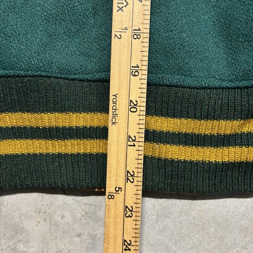 Vintage Rare 60s Baylor Bears Band University Green Letterman Varsity ...