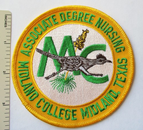 Original MIDLAND COLLEGE TEXAS ASSOCIATE DEGREE NURSING PATCH | eBay
