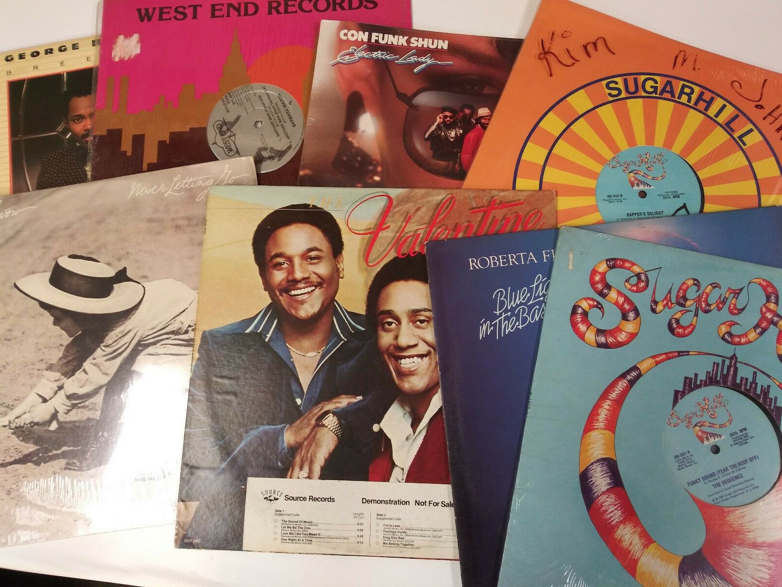 Small lot of R&B soul jazz and disco records fair condition cheap LOT ...