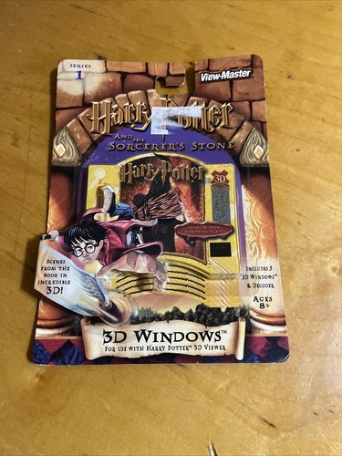 Harry Potter & The Sorcerer's Stone Viewmaster 3D Windows Series 1. bx6 ...