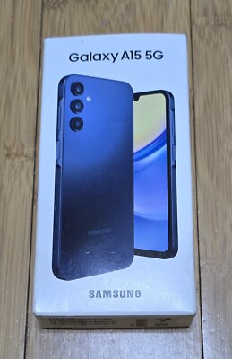 Samsung Galaxy A15 5G - 128GB - SM-A156U - Blue Black (Factory Unlocked ...