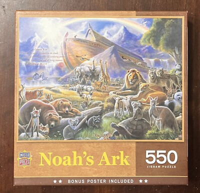 550 Pc Puzzle - Noah's Ark - Biblical Genesis 9:16 Where are the ...