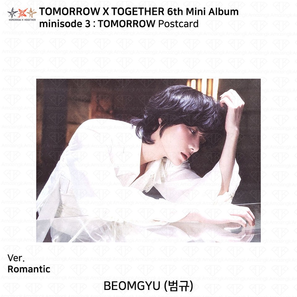 TXT Tomorrow X Together minisode 3: TOMORROW Photocard Postcard Poster ...