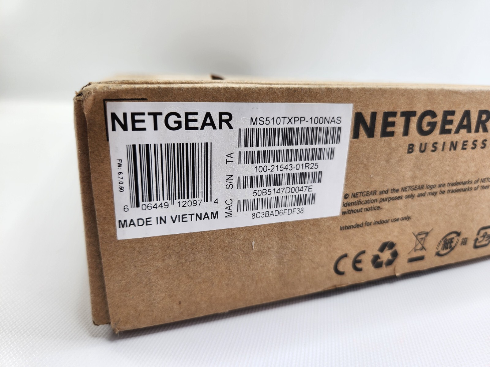 NETGEAR 10-Port PoE 10G Multi-Gigabit Smart Switch (MS510TXPP) Open Box ...