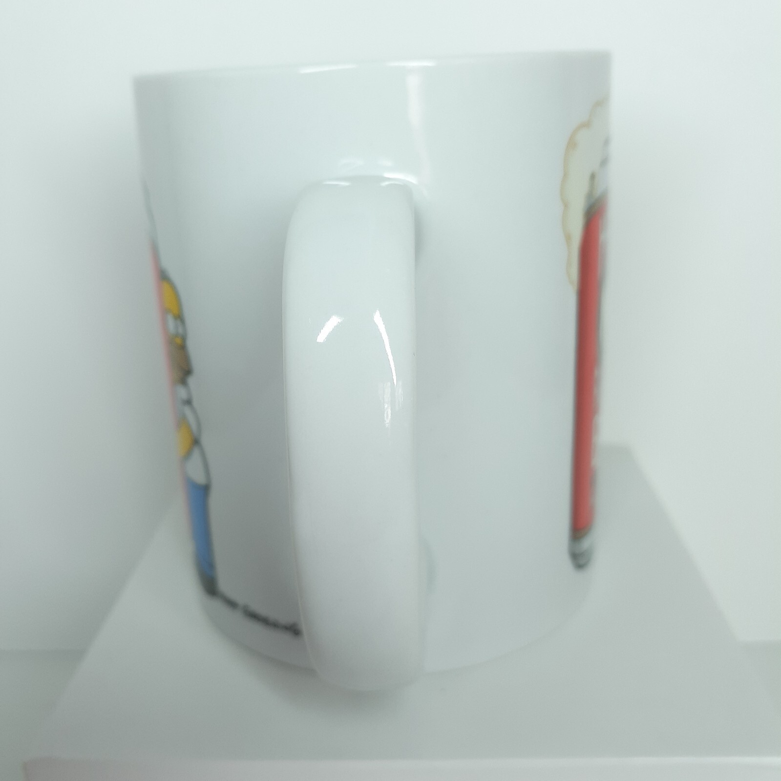 The Simpsons Homer Simpson Ceramic Coffee Mug 2011 ' Beer Can' 20th ...
