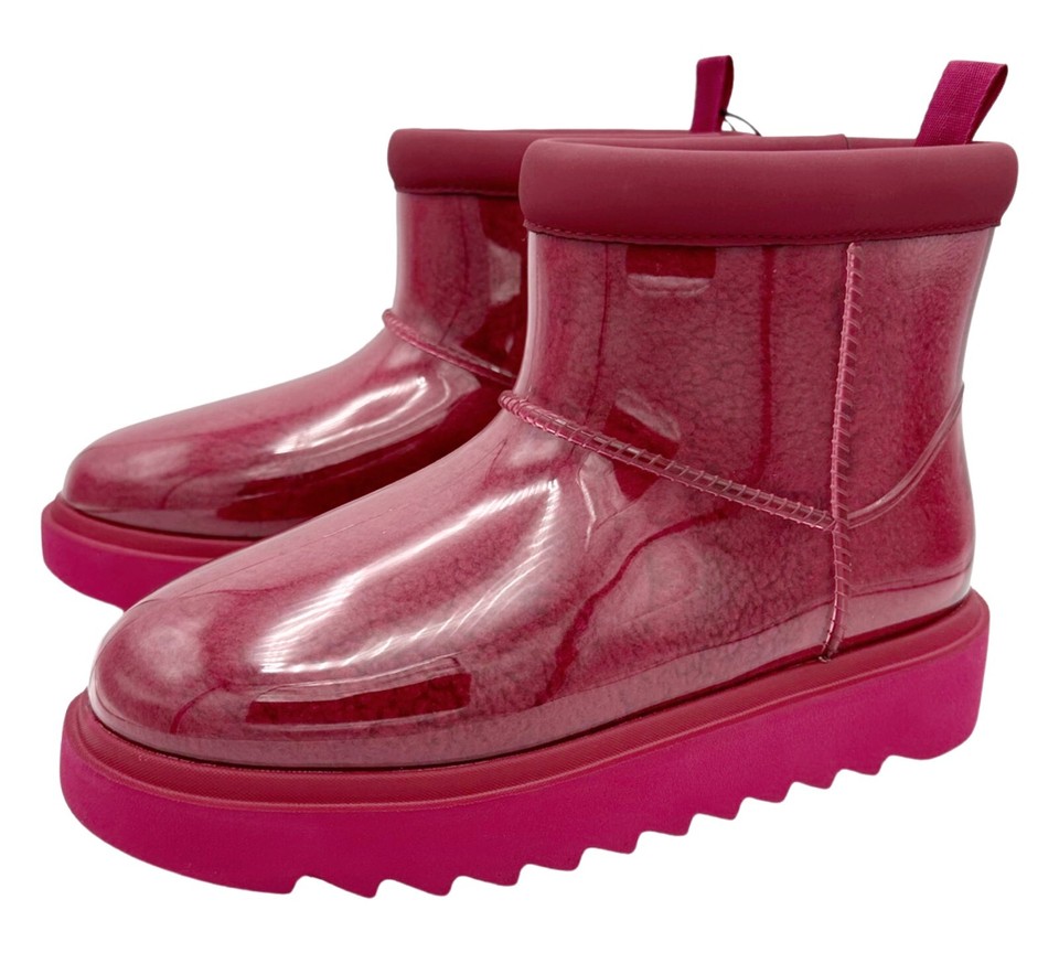 KOOLABURRA BY UGG KOOLA CLEAR MINI BERRY RED WOMEN'S BOOTS US SIZE 6 | eBay