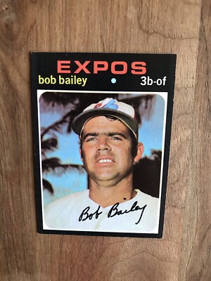 1971 TOPPS #157 BOB BAILEY MON EXPOS— QUALITY EXAMPLE💥*** (wph) | eBay