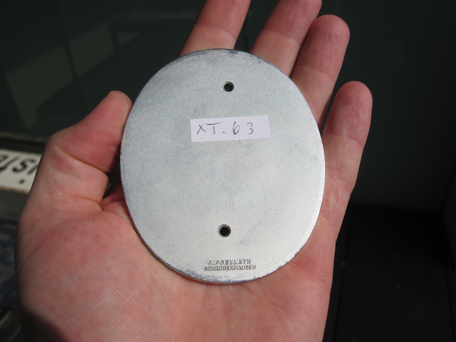 DDAC BADGE PORSCHE 356 VW BEETLE SPLIT MERCEDES SL BUS ADAC RADE GIRLS ...