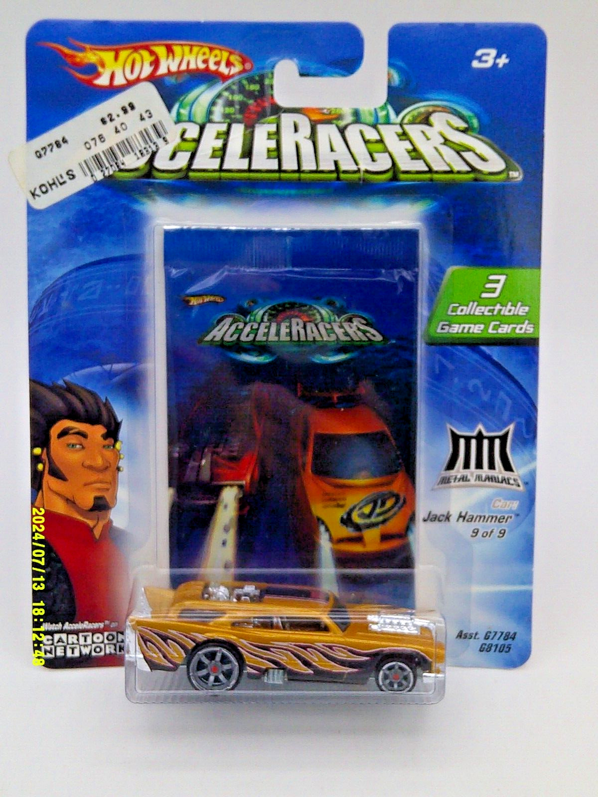 Hot Wheels ACCELERACERS Metal Maniacs Jack Hammer 9 of 9