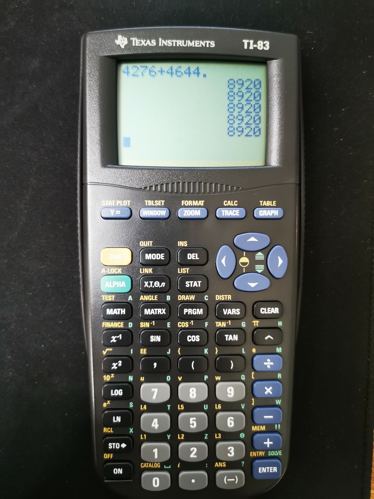 Texas Instruments TI83 Ti-83 Graphing Calculator for sale online | eBay