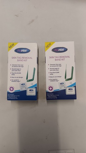 (2) ProVent Skin Tag Removal Band Kit EXP: 12/2024 | eBay