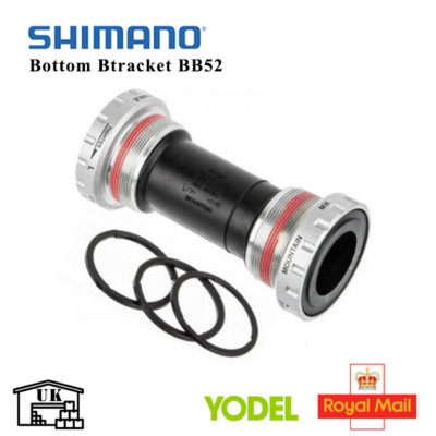 Shimano Deore SM-BB52 68/73mm BSA Hollowtech Bottom Bracket SM BB52 MTB ...