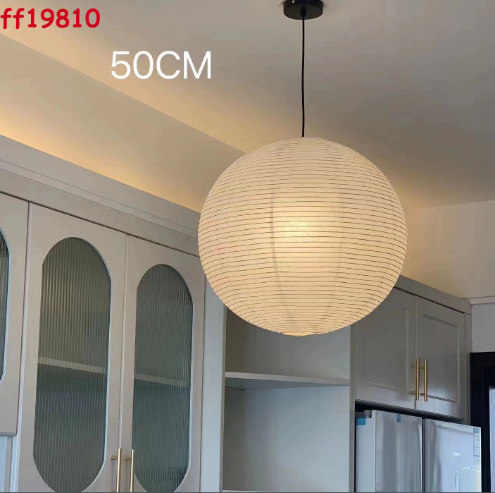 Japanese Style Pendant lamp Washi Paper Handcraft Light Shade ...