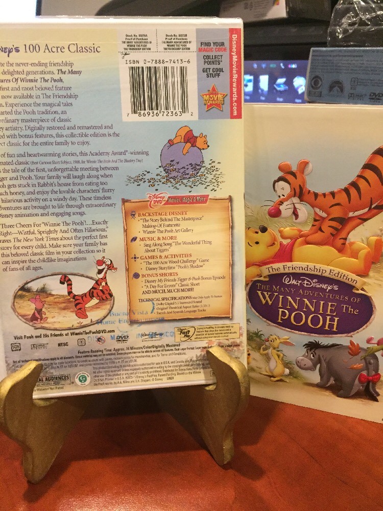 The Many Adventures Of Winnie The Pooh The Friendship Edition Dvd