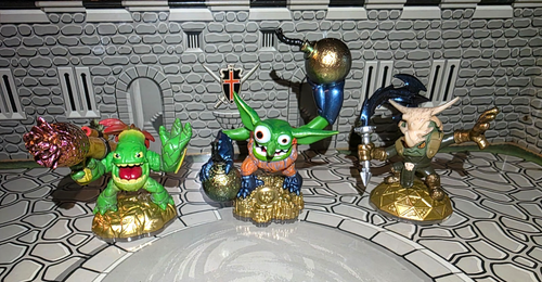 LOT 3 - SKYLANDERS - EONS ELITE Zook, Boomer, Voodood | eBay