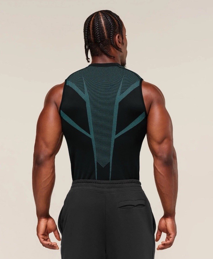 GymShark Onyx 5.0 Tank Black/Brand Blue - Size small | eBay