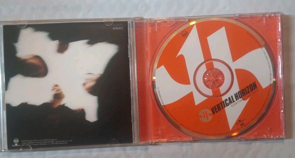 🎶 🎤 💿 Vertical Horizon Everything you want CD Alternative Rock ...